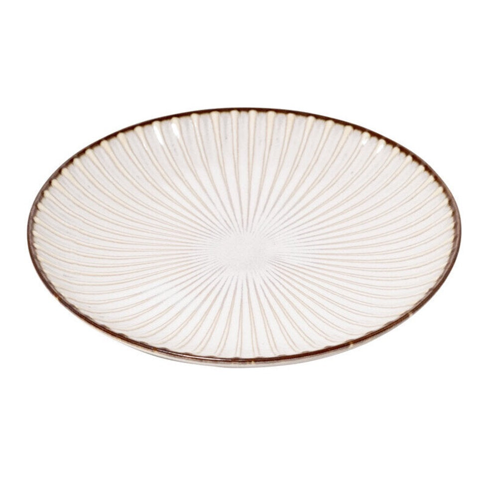 YOHEN SENDAN white -side plate – Moontree Studio