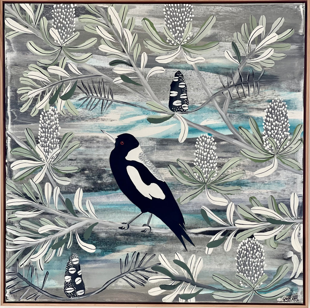 Magpie and Blue Sky – Moontree Studio