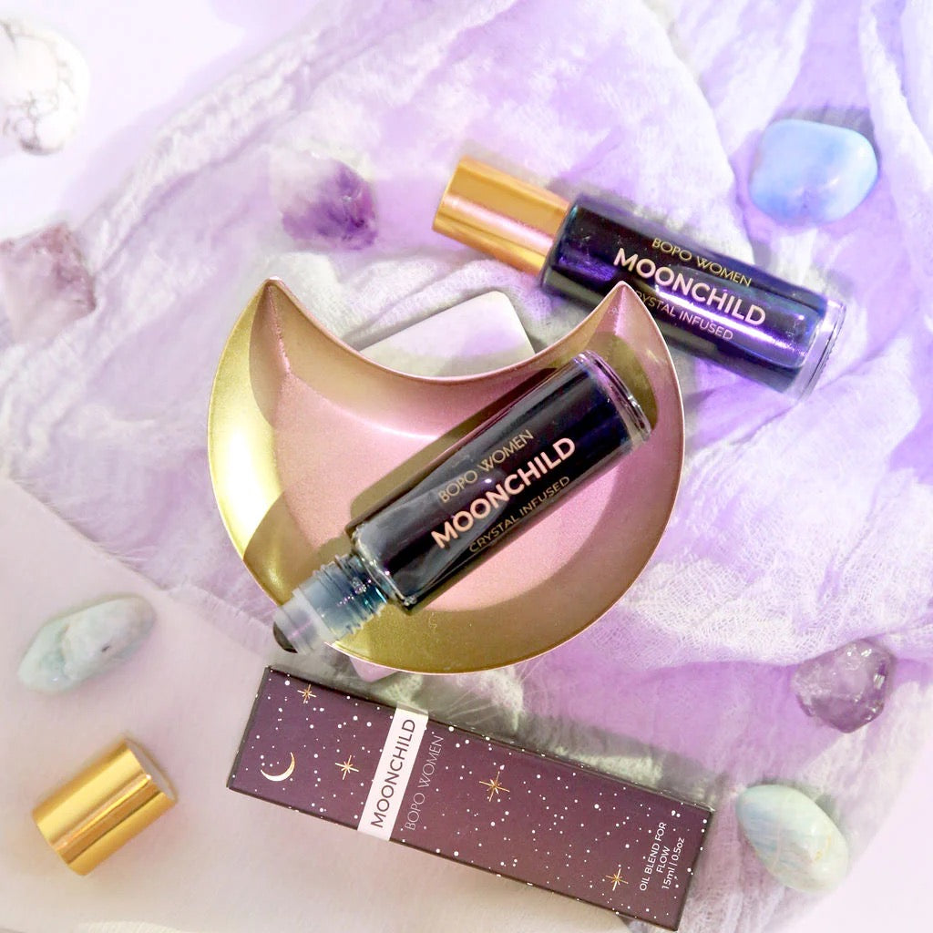 Crystal Essential Oil Perfume Roller – Moontree Studio